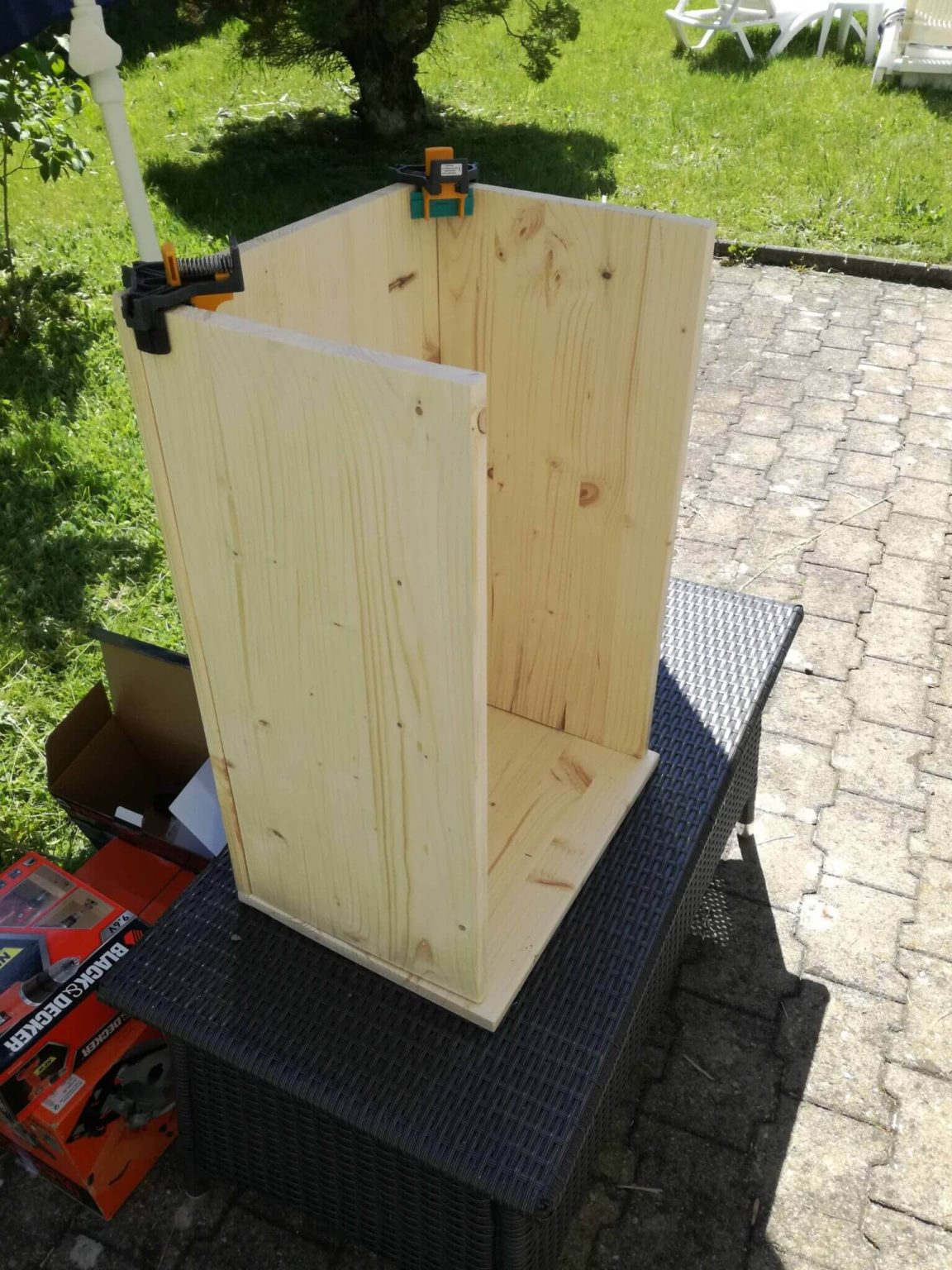 How To Build A Simple Kitchen Cabinet For 30$ - The Poor Swiss